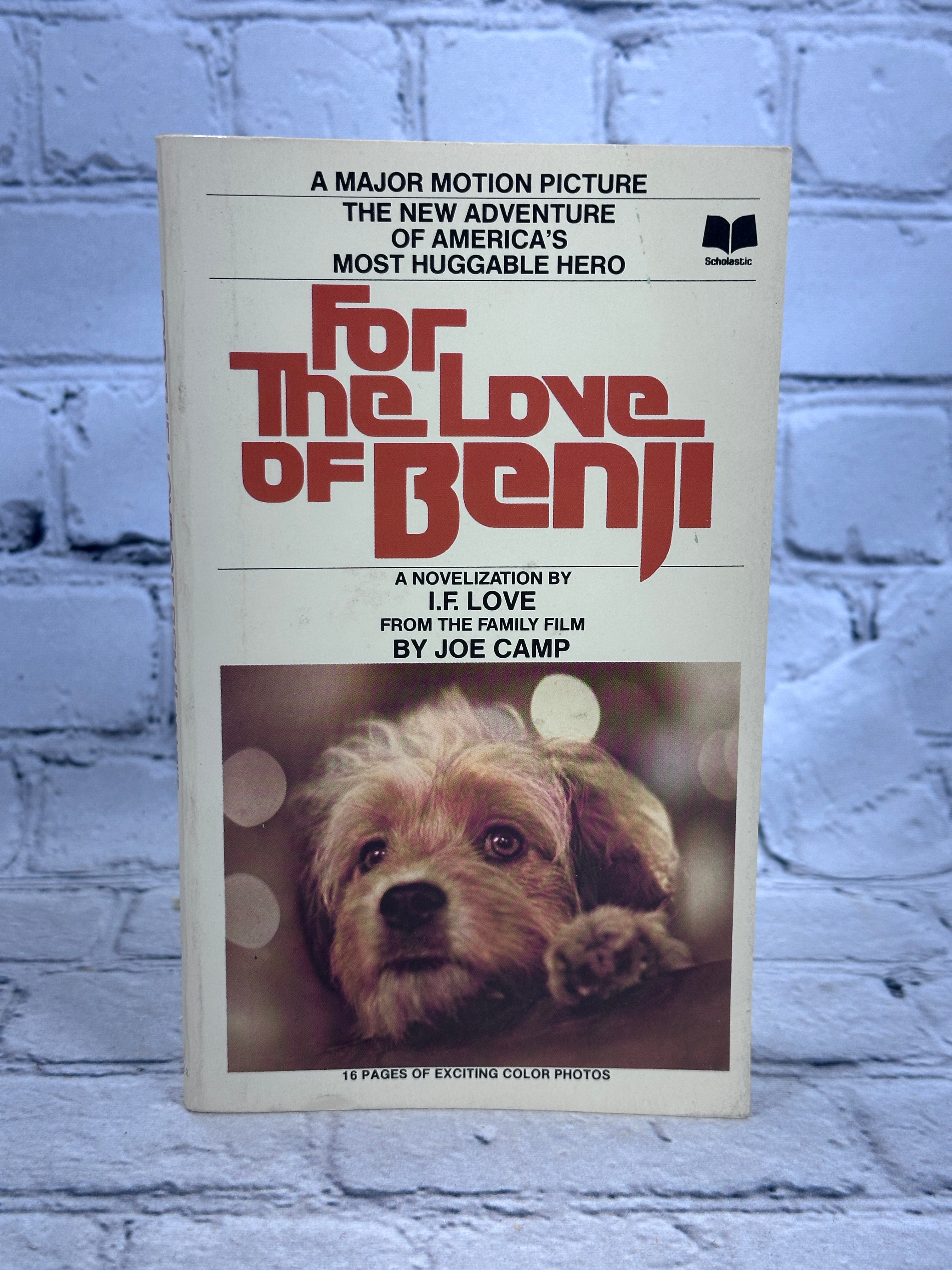 For The Love of Benji by I. F. Love [6th Print · 1977] – Flipped Pages