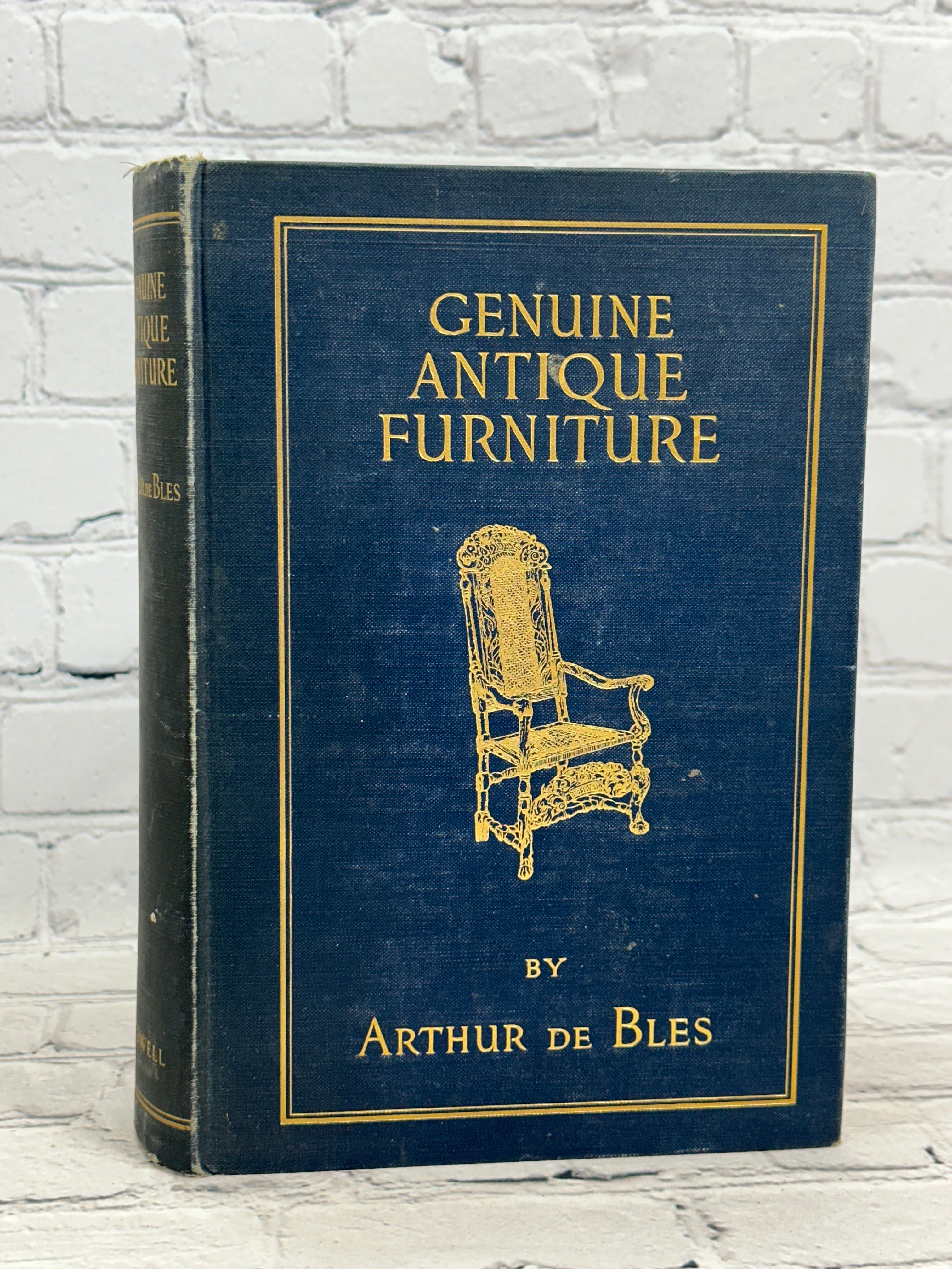 Genuine Antique Furniture by Major Arthur De Bles [1929] – Flipped Pages