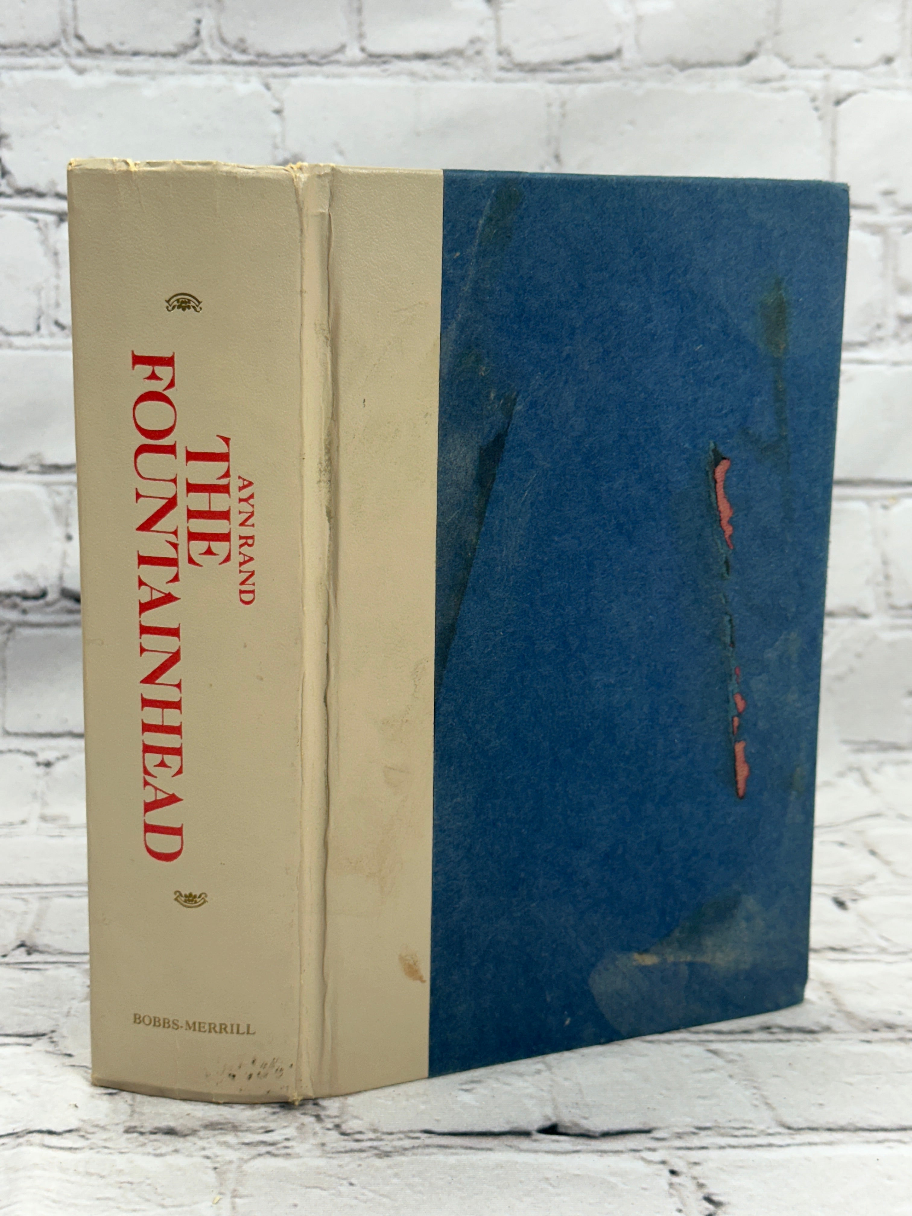 The Fountainhead by Ayn Rand [Bobbs-Merrill MacMillan Edition · 1968 ...