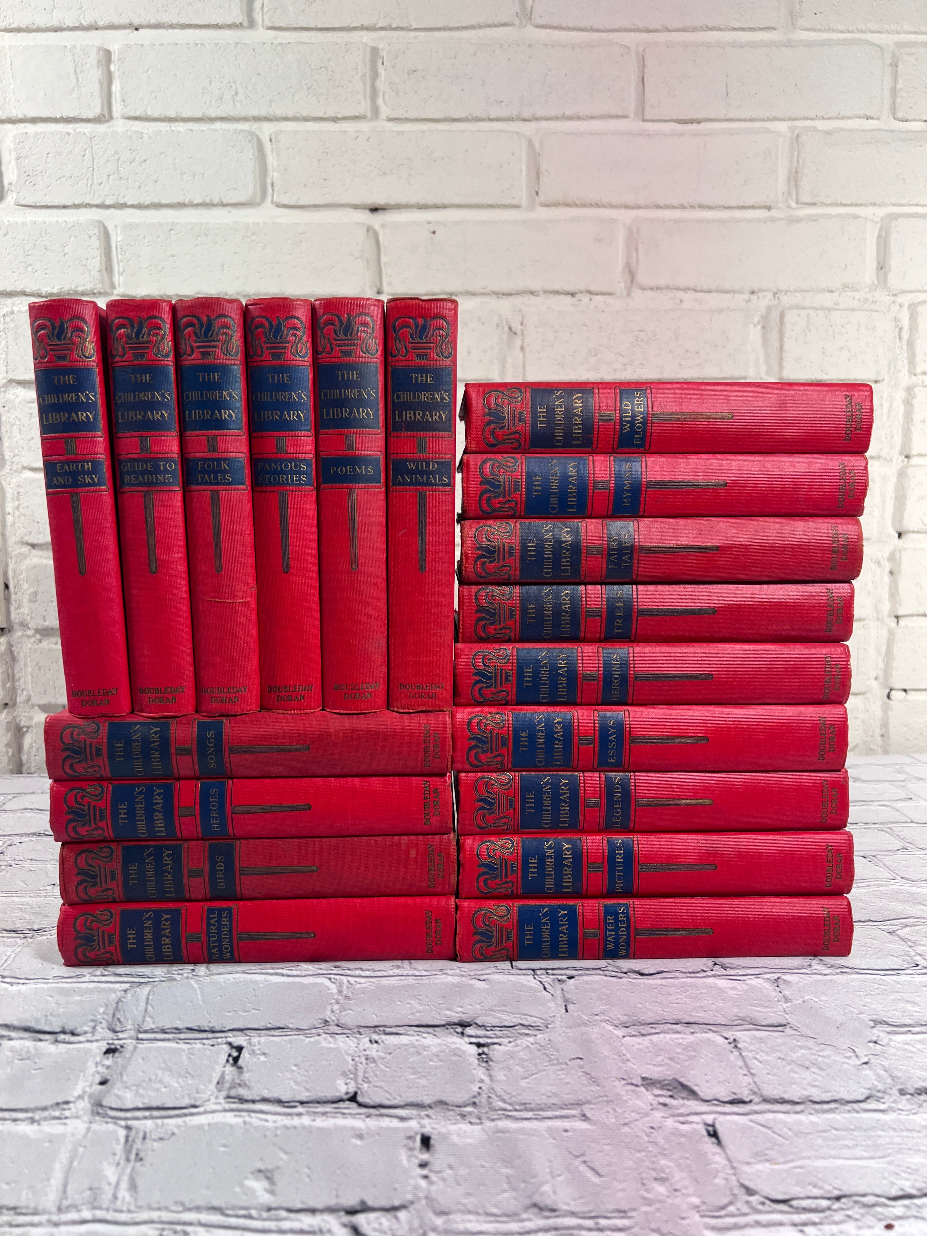 The Children's Library 19 Volume Set [Doubleday · 1928] – Flipped Pages